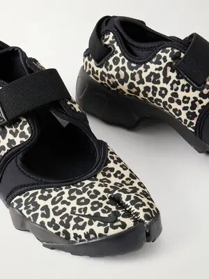 Nike Rift "leopard" Split-toe Sneakers - Black