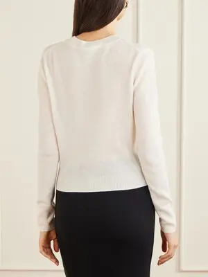 Eterne Francis Cashmere Cropped Sweater