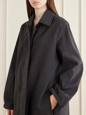 THE ROW Baeza Cotton Jacket - Black