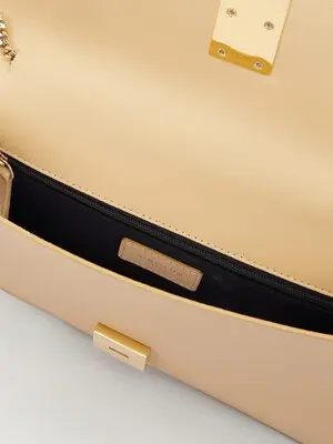 DEMELLIER The Vancouver Leather Clutch - Neutrals