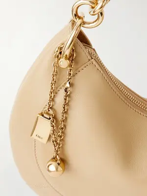 Chloé Banana Leather Shoulder Bag - Neutrals
