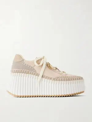 Chloe Patchwork Sneakers For Women