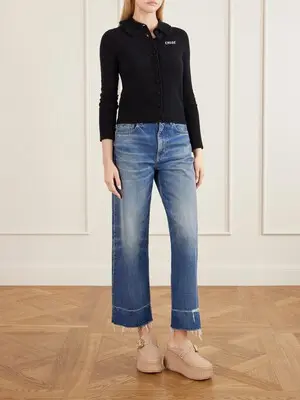 Chloé Suede Platform Mules With Gold-tone Buckle - Neutrals