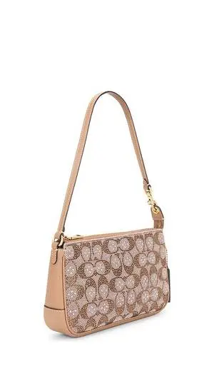 COACH Crystal Signature Jacquard Plaza Shoulder Bag