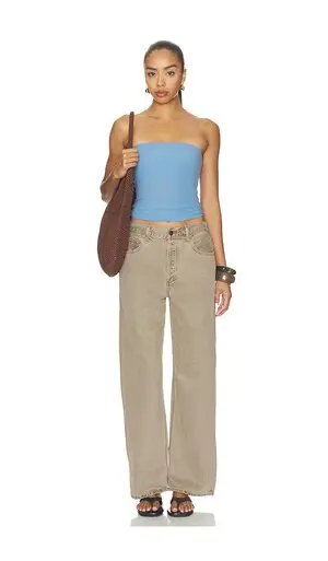 SKIMS Fits Everybody Tube Top In Blue