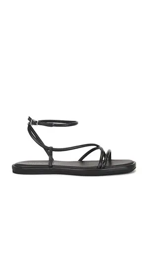 LOEFFLER RANDALL Noor Strappy Ankle Wrap Flat Sandal
