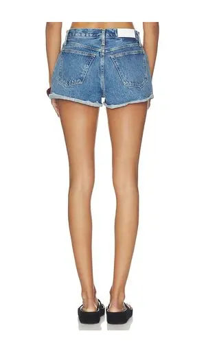 RE/DONE Daisy Shorts In Blue
