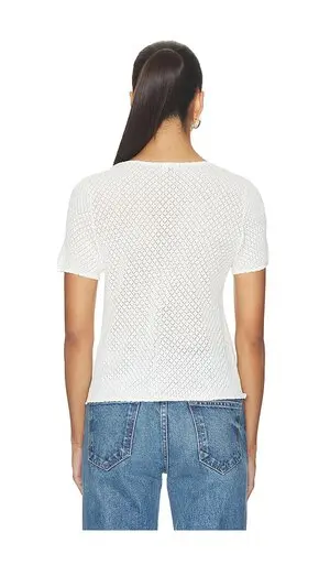Rails Nina Short Sleeve Knit Top