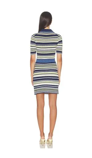 Simkhai Lira Polo Wrap Mini Dress In Multi