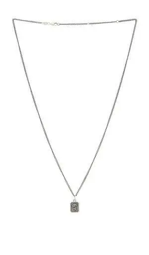 SERGE DENIMES Chrysanth Necklace In Metallic - Silver