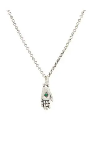 SERGE DENIMES Oracle Necklace In Metallic