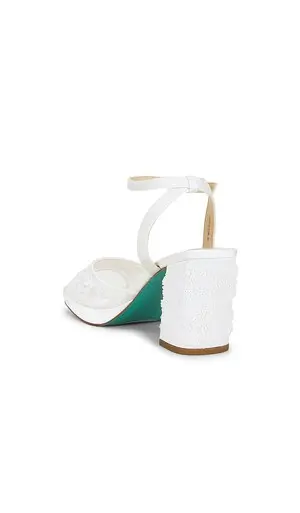 Steve Madden X Betsey Johnson Embellished Block Heel Pumps