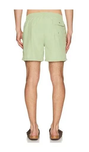 BATHER Solid Swim Trunks