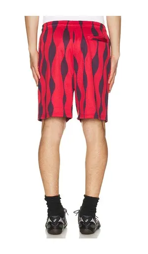 PARRA Waved Mesh Shorts