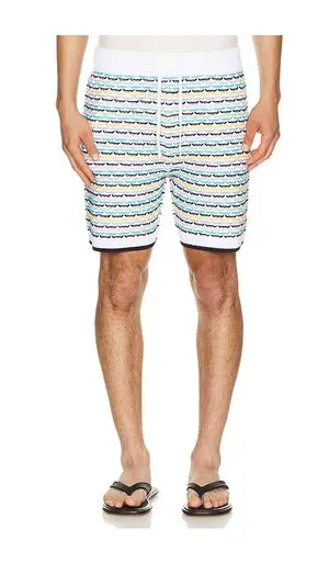 Casablanca Tuck Stitch Shorts - Multi
