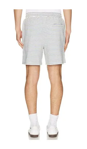 BOUND Stripe Jacquard Shorts In Blue