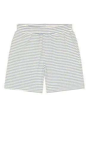 BOUND Stripe Jacquard Shorts In Blue