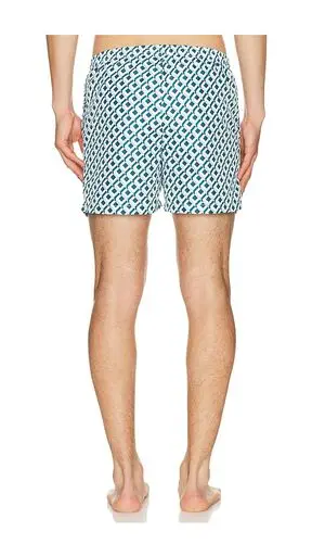 Casablanca Printed Swim Shorts In Multi