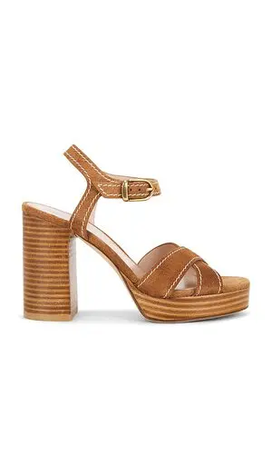 STUART WEITZMAN Park Platform 85 Sandal In Brown