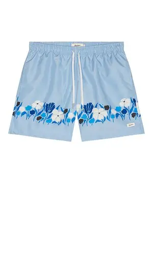 BATHER Regatta Lawn Printed Swim Trunks