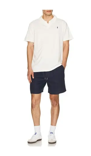 Nn07 Gregor Linen Shorts - Blue