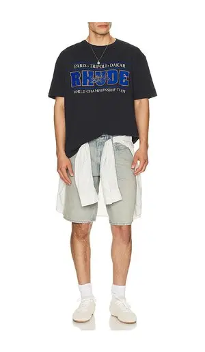 Rhude Chrono Tee In . Also