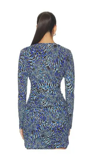 Ulla Johnson Nova Ruched Jersey Top