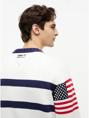Tommy Hilfiger X U.s. Sailgp Team Striped Sweater