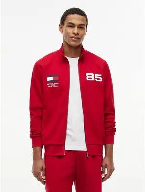 Tommy Hilfiger Retro Soccer Track Jacket - Medium Red