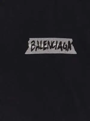 Balenciaga Used Effect Cotton Tshirt