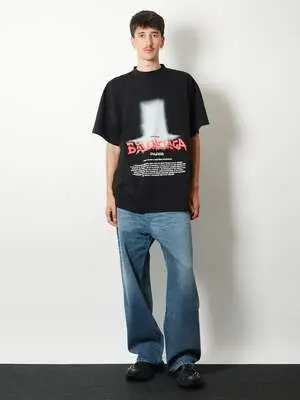 Balenciaga The Door Cotton Tshirt