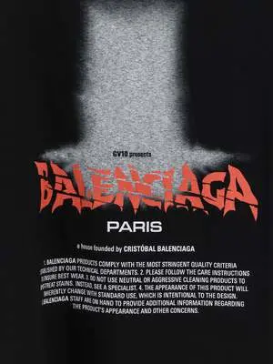 Balenciaga The Door Cotton Tshirt