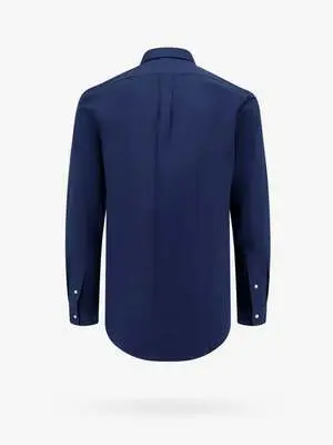 Polo Ralph Lauren Cotton Shirt With Front Embroidered Logo