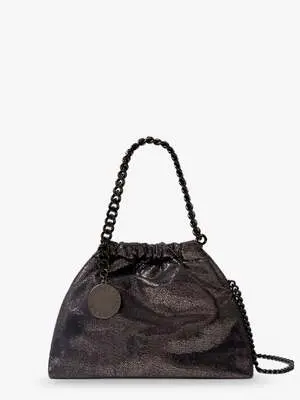 Stella McCartney Falabella Eco Shiny Dotted Chamois Fabric Shoulder Bag