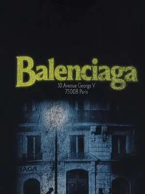 Balenciaga The Address Cotton Tshirt