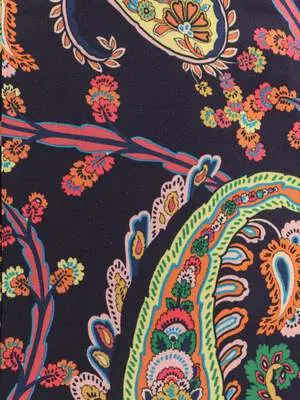 Etro Multicolor Fabric Trousers
