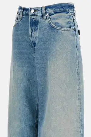 HAIKURE Bethany Pollock Wide Leg Jeans - Azzurro