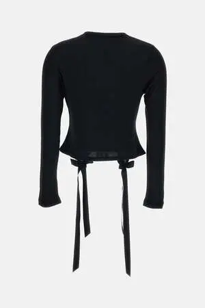 Simone Rocha Long-sleeve T-shirt With Bow Detail