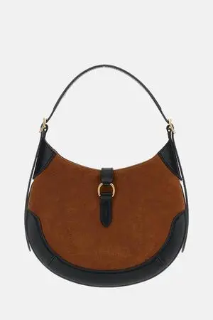 Polo Ralph Lauren Small Leather Shoulder Bag - Brown