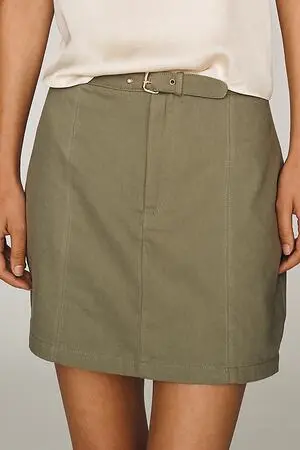 BISHOP + YOUNG Belted Mi Skirt
