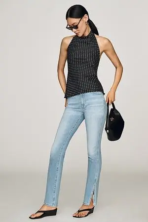 Ag Mari Mid-rise Straight-leg Jeans - Flight