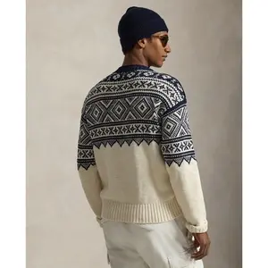 Ralph Lauren Snowflake Cotton-cashmere Sweater