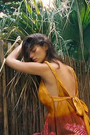 MATTHEW WILLIAMSON X FREE PEOPLE Palma Printed Maxi Dress