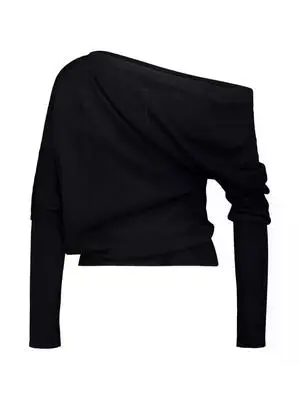 TOM FORD Off-the-shoulder Draped Sweater