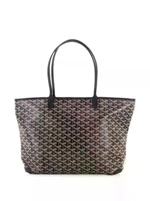 Goyard Artois Coated Canvas Gm Tote Bag - Black