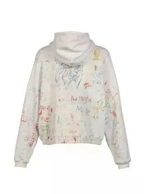PALY Joshua Tree Scribble-print Zip-up Hoodie