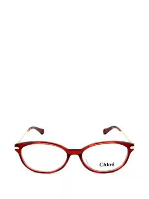 Chloé Oval Frame Eyeglasses