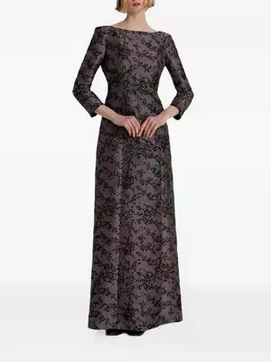 Alberta Ferretti Maxi Dress - Grey