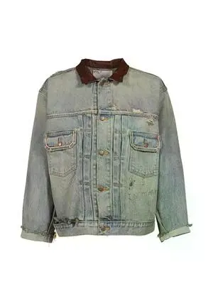 PALY Buffalo 66 Distressed Denim Jacket