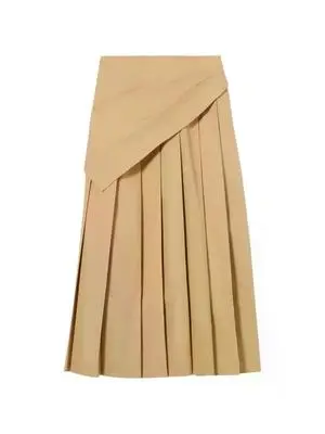 Claudie Pierlot Pleated Midi Skirt